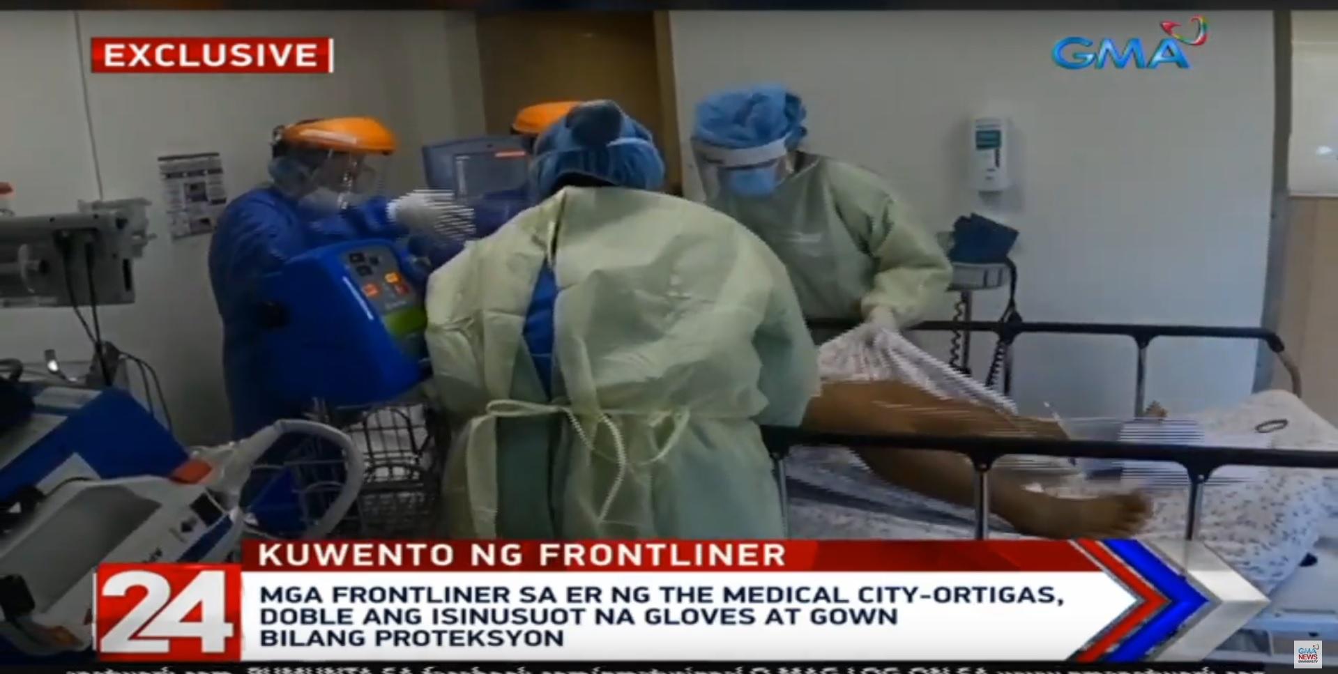 The Medical City emergency room turned ICU-like by COVID-19 | GMA News ...