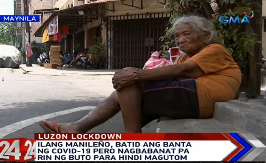 70-anyos na lola, 'di alintana ang banta ng COVID-19 at patuloy sa ...
