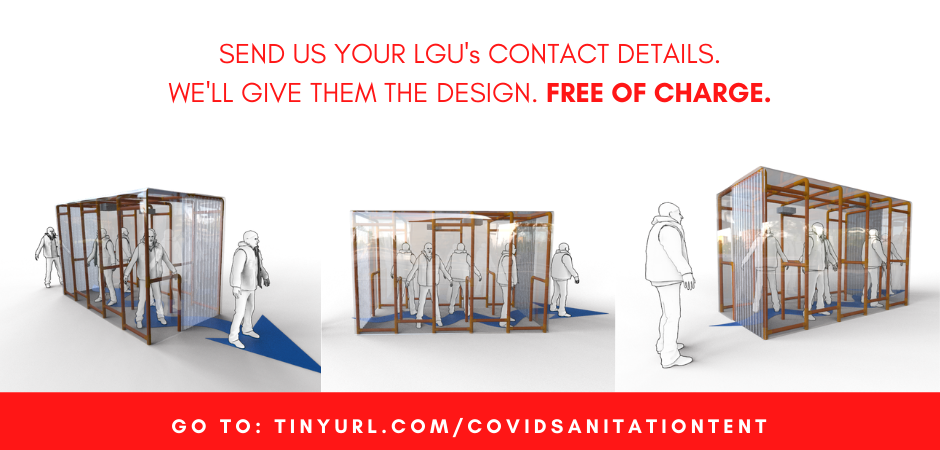 Booth structure, diffuser system design of sanitation tents developed ...