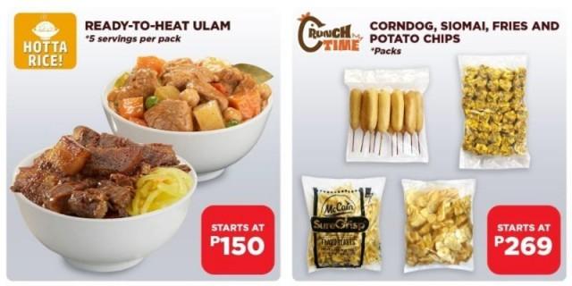 7-Eleven makes its ready-to-heat ulam available as take-home packs
