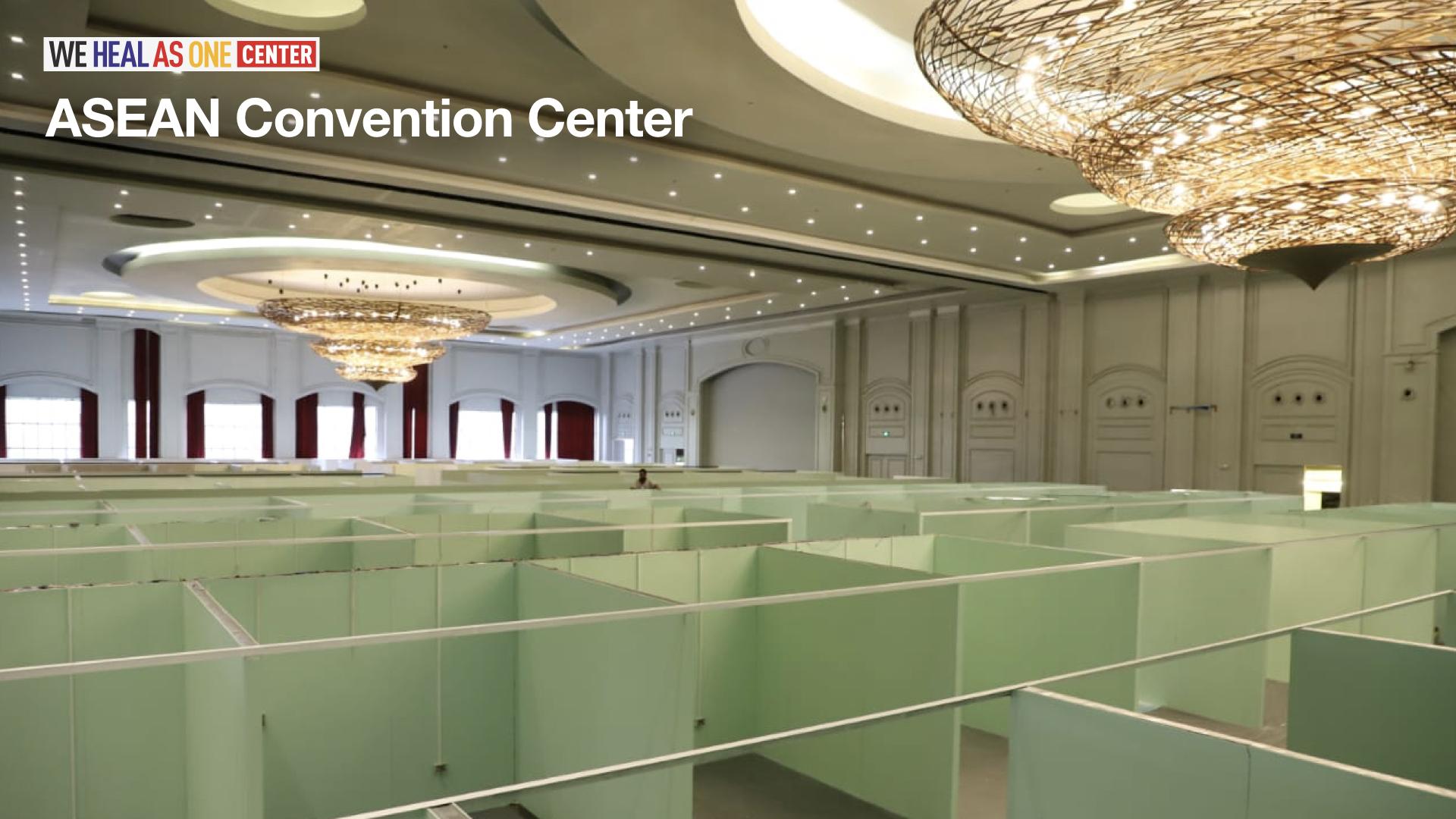 'We Heal As One' center at the ASEAN Convention Center in Clark ...