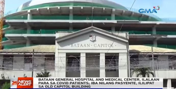 Bataan old capitol building to be converted into temporary hospital for ...