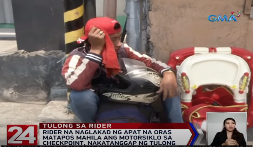 Apprehended driver receives gifts from netizens | GMA News Online
