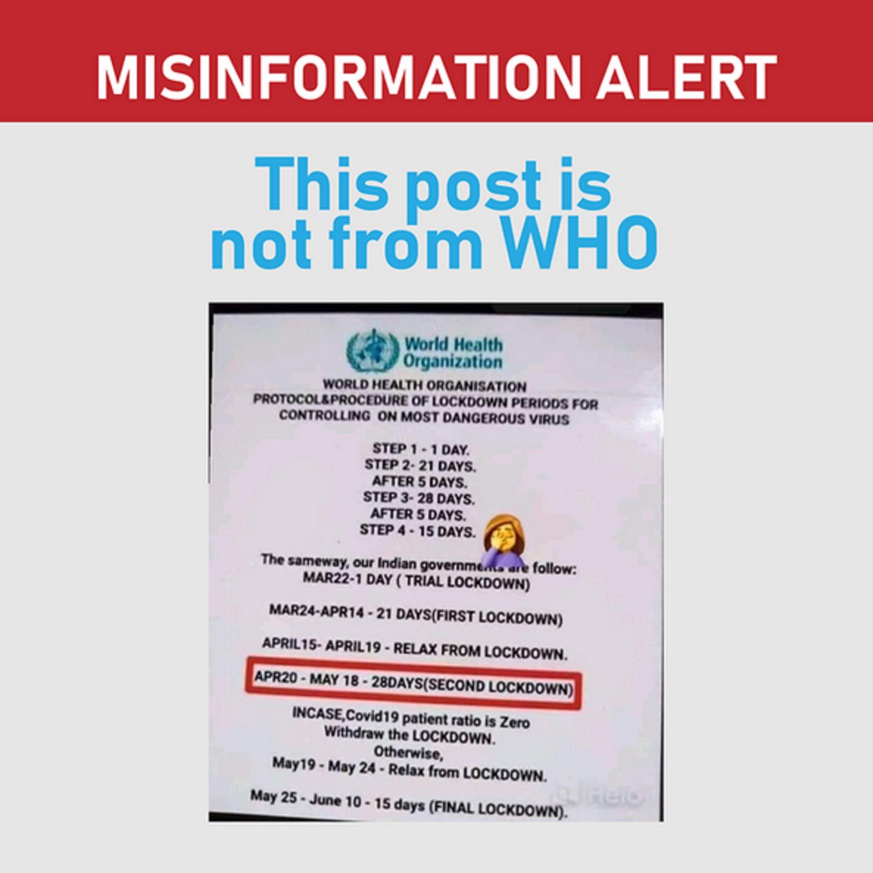 WHO denies issuing guidelines for lockdowns vs COVID-19 | GMA News Online