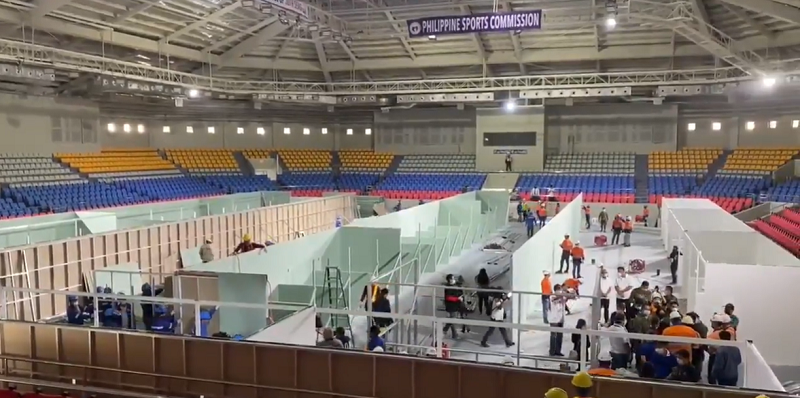 Rizal Memorial Coliseum to accommodate COVID-19 patients starting next ...