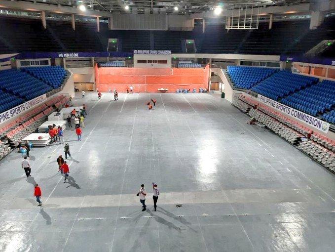 DPWH starts converting PhilSport Arena into quarantine facility | GMA ...