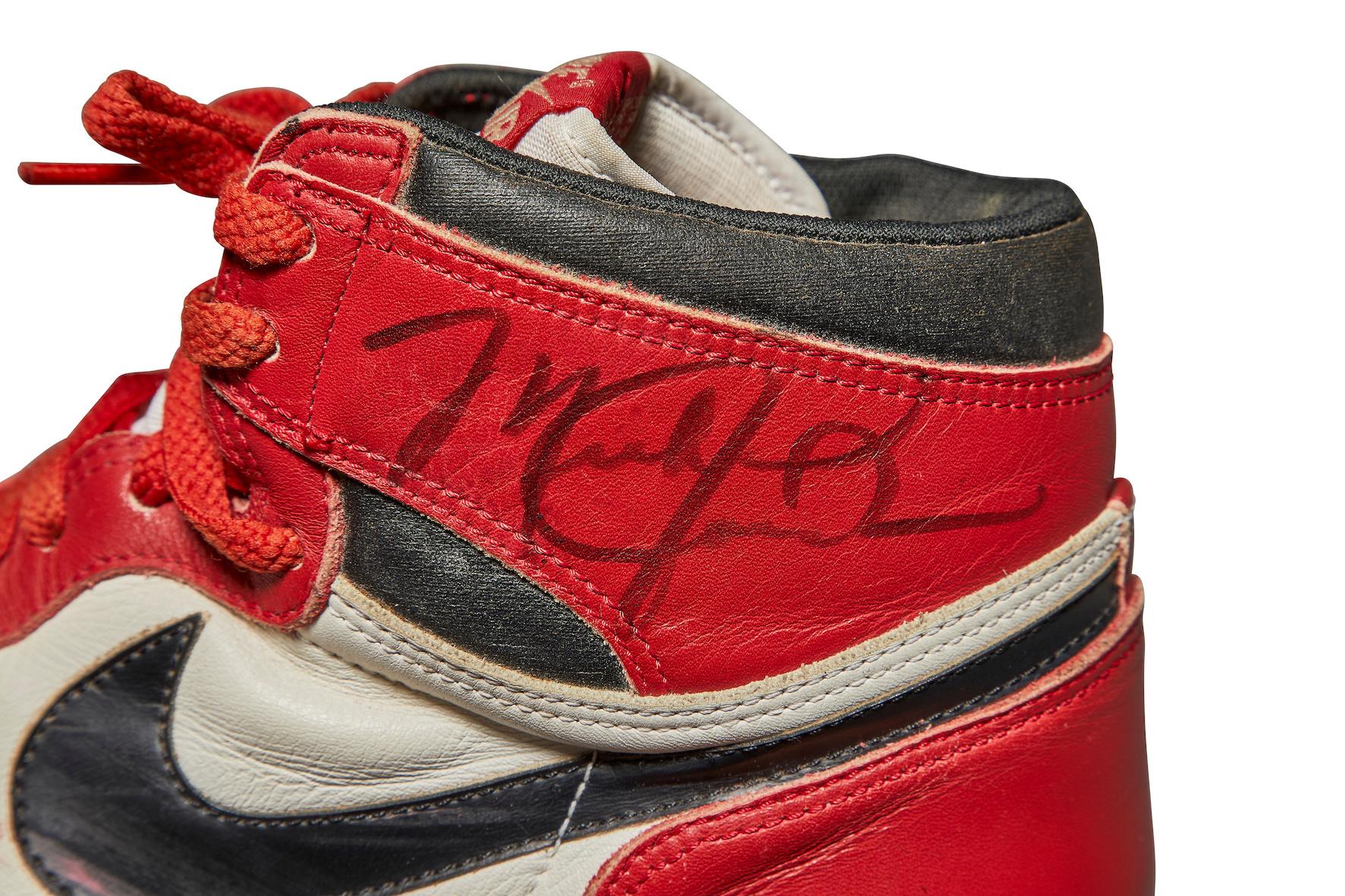 Michael Jordan s First Air Jordans Up For Auction At Sotheby s GMA 