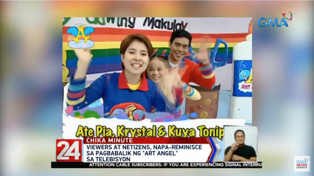 Hosts Pia Arcangel, Tonipet Gaba reminisce as ‘Art Angel’ airs reruns ...