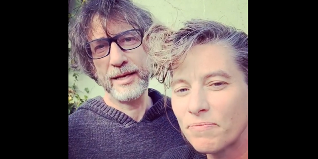 Neil Gaiman admits he and wife Amanda Palmer are 'going through rocky ...
