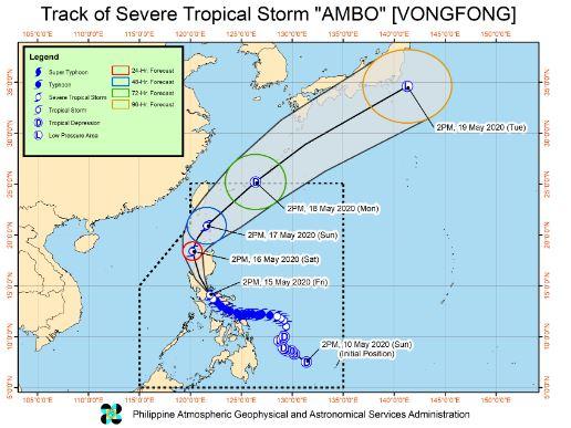 Ambo slightly weakens as it nears Real, Infanta in Quezon | GMA News Online