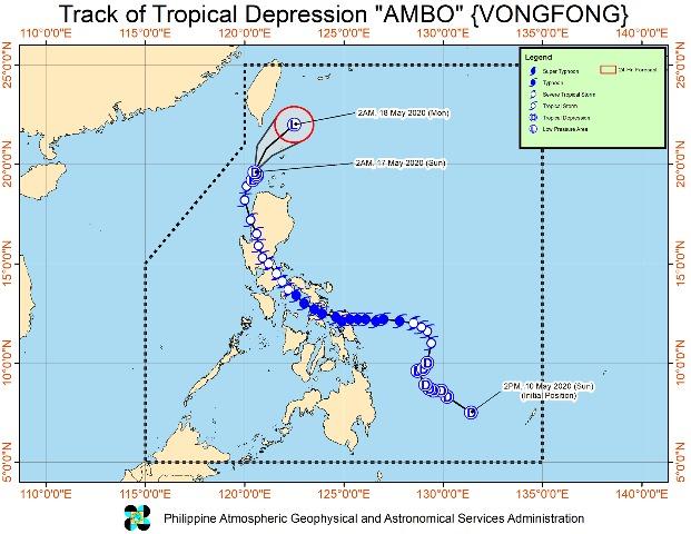 Signal No. 1 remains hoisted over Batanes as Ambo slightly accelerates ...