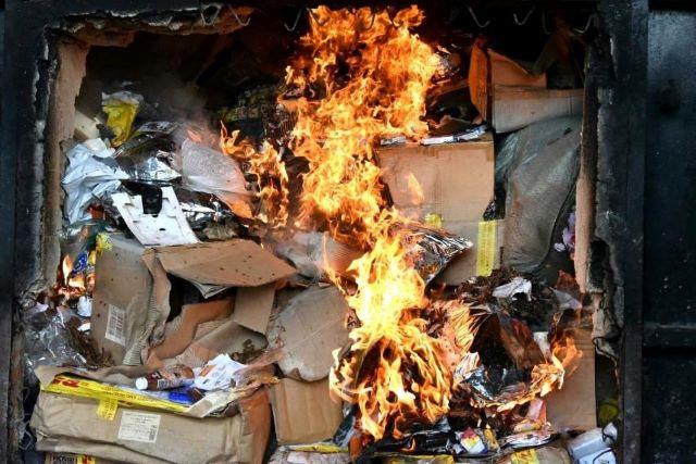 Customs seizes, destroys 8.7 tons of unregistered, hazardous goods ...