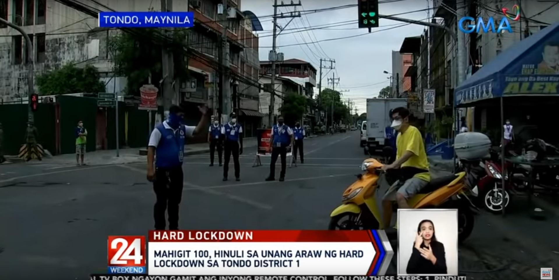 Over 100 locals arrested on first day of Tondo district hard lockdown ...