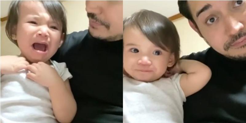 Baby Summer cries as dad Paolo Contis sings to her during '#Acting102 ...