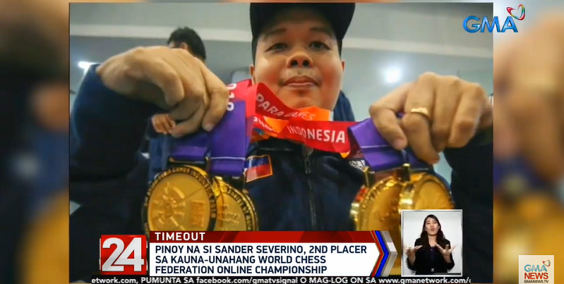 Pinoy chess master lands 2nd place in first ever FIDE Online Cup for ...