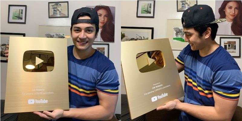 Jak Roberto gets Gold Play Button from YouTube | GMA News Online