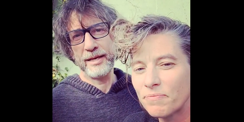 Neil Gaiman admits he and wife Amanda Palmer are 'going through rocky ...