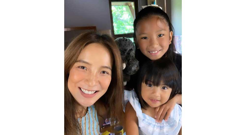 Pia Guanio lists down the very many roles she plays for her two ...