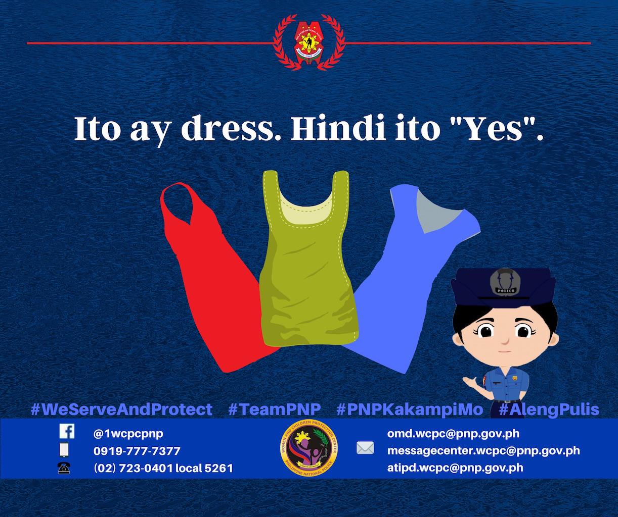 Clothing not invitation for harassment, abuse–PNP Women and Children ...