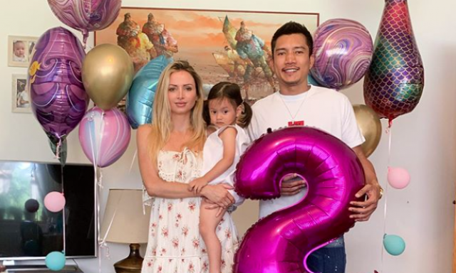 James Yap and Mic Cazzola celebrate daughter Francesca's 2nd birthday