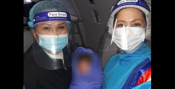 PAL crew helps mom deliver baby in flight | GMA News Online