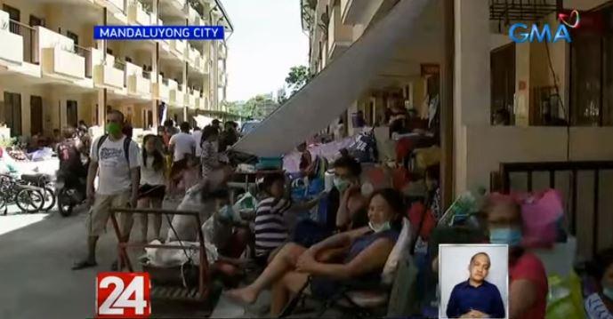 Close to a thousand families pack evacuation centers after Mandaluyong ...