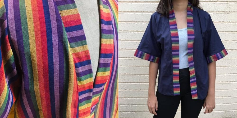 This store in Cebu makes #Pride jackets handwoven from local fabric ...