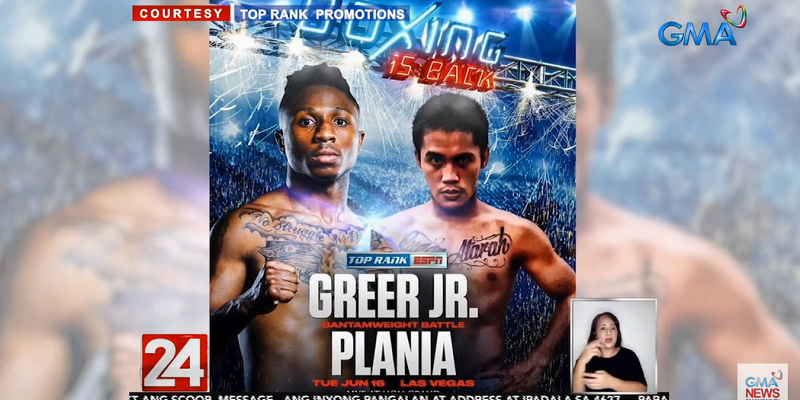 Mike Plania to fight Joshua Greer as boxing returns amid COVID-19 ...