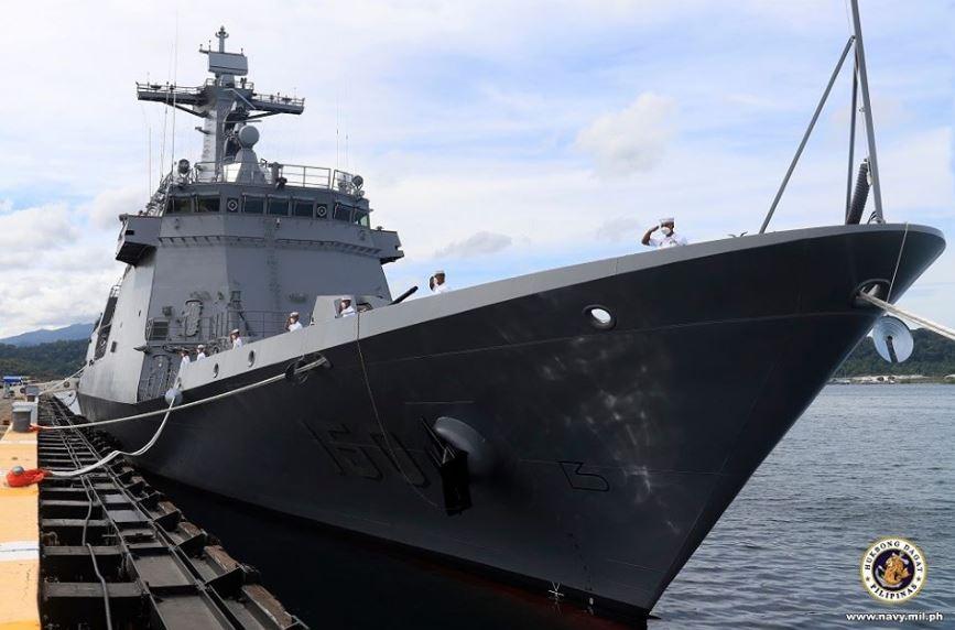 Philippine Navy welcomes first missile-capable frigate | GMA News Online
