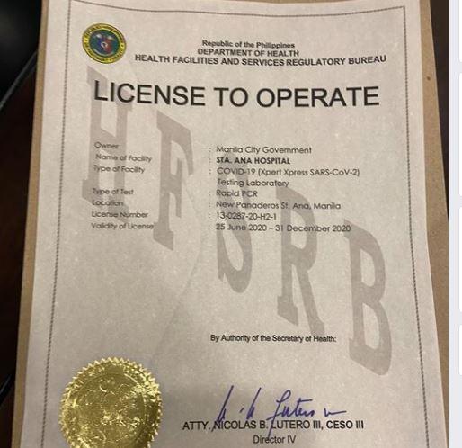 Sta. Ana Hospital COVID-19 lab gets DOH accreditation | GMA News Online