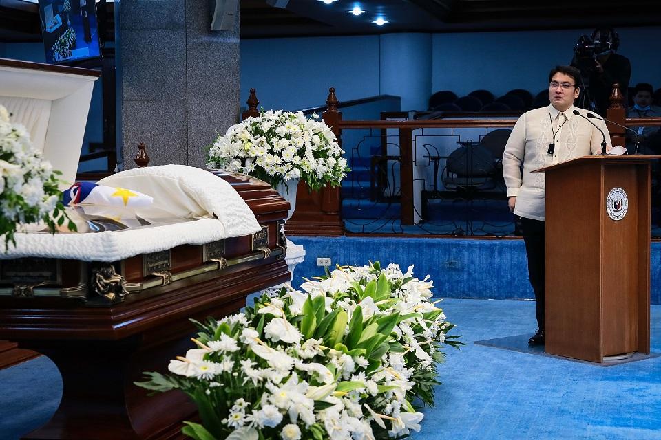 Senate holds necrological service for Ramon Revilla, Sr. | Photos | GMA ...