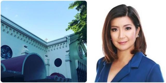 Kara David goes back to serving church as lector amid GCQ