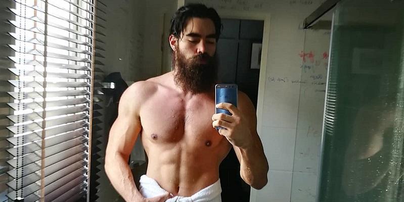 Clint Bondad emerges from quarantine with a buff bod and full beard ...