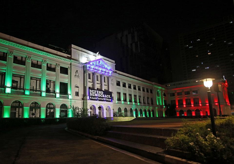 DLSU shows solidarity with ABS-CBN | Photos | GMA News Online