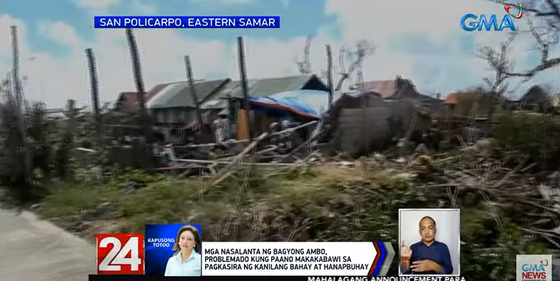 GMA Kapuso Foundation brings aid to Samar residents after Typhoon Ambo devastation | GMA News Online