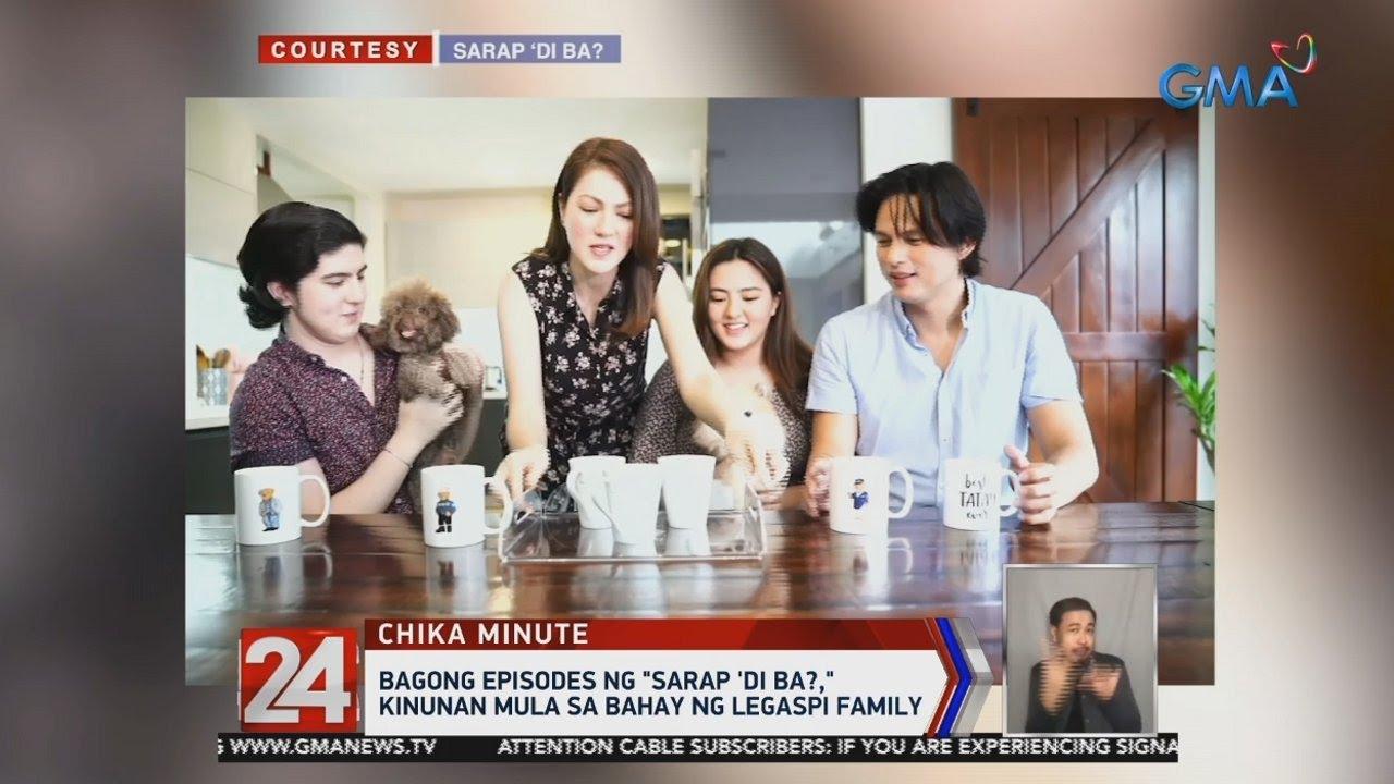 Legaspi family shoots ‘Sarap, ’Di Ba?’ in their own home with Zoren as ...