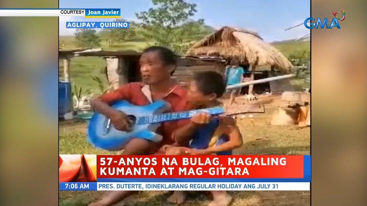 Bulag na kumakayod bilang musikero at magbubukid, nabigyan ng bagong ...