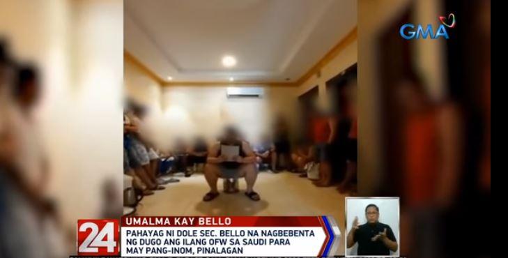 OFWs hurt with Bello's remark they sell blood for booze | GMA News Online