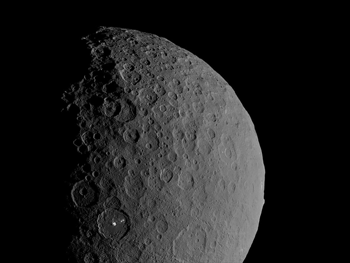 Dwarf planet Ceres is 'ocean world' with salty water deep underground ...