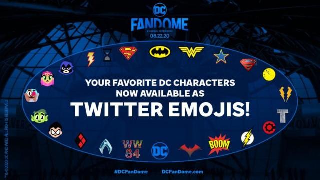 Your favorite DC superheroes now have Twitter emojis