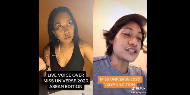 Inka Magnaye and Macoy Dubs team up for satirical Miss Universe-themed ...