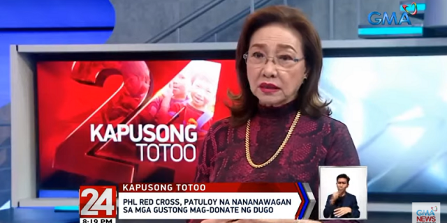 After heart attack experience, Mel Tiangco touts importance of blood donors