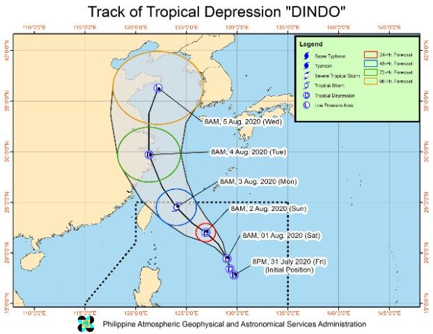 Dindo moves north-northwest as Southwest Monsoon brings rains | GMA ...