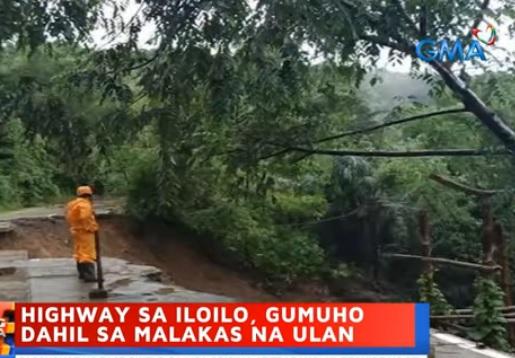 Highway sa Iloilo sinira ng ulan; buhawi nanalasa sa South Cotabato ...