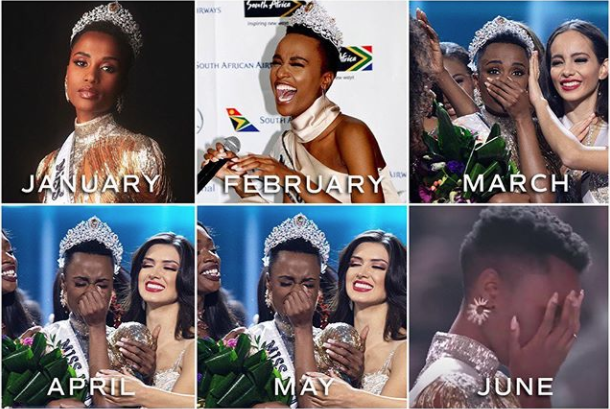 The Miss Universe IG account has the best entry for the #2020Challenge ...