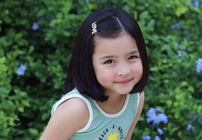 Zia is a pretty ‘dalaginding’ in this photo by mommy Marian Rivera ...