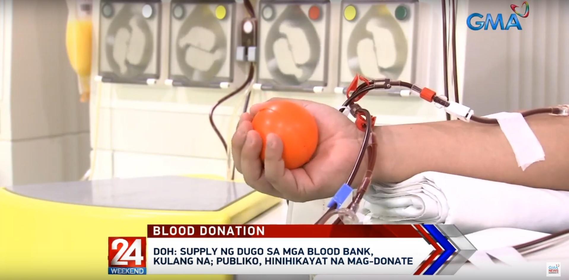 DOH: Blood banks experiencing supply shortage | GMA News Online