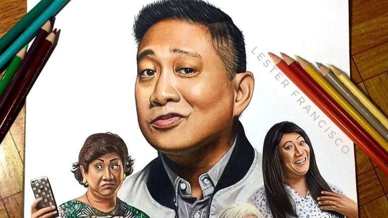 College student dedicates art to Michael V. hoping to 'lessen his ...