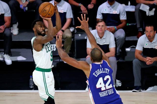 Celtics charge past 76ers, grab 3-0 series lead | GMA News Online