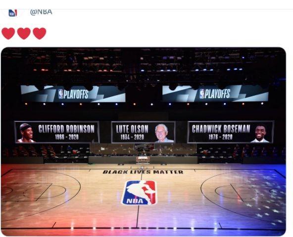 NBA honors Chadwick Boseman, Cliff Robinson and Lute Olson | GMA News ...